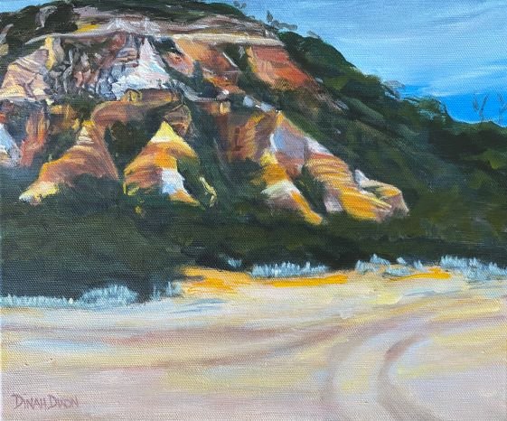 The Pinnacles | K'Gari - Original Art – Gold Coast Gallery Of Art